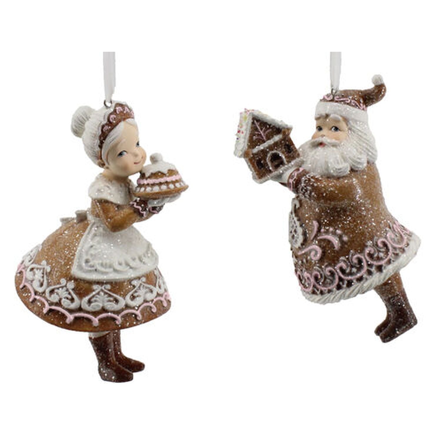 Gingerbread Sweet Shoppe Santa And Mrs. Claus Gingerbread Assortments ...