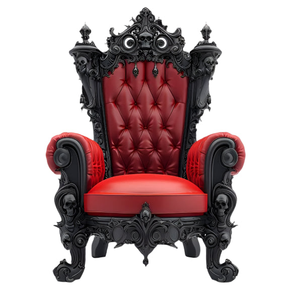 25" Blood Moon Wedding Vampire Chair – Dunn Deals Home Decor Boutique ...