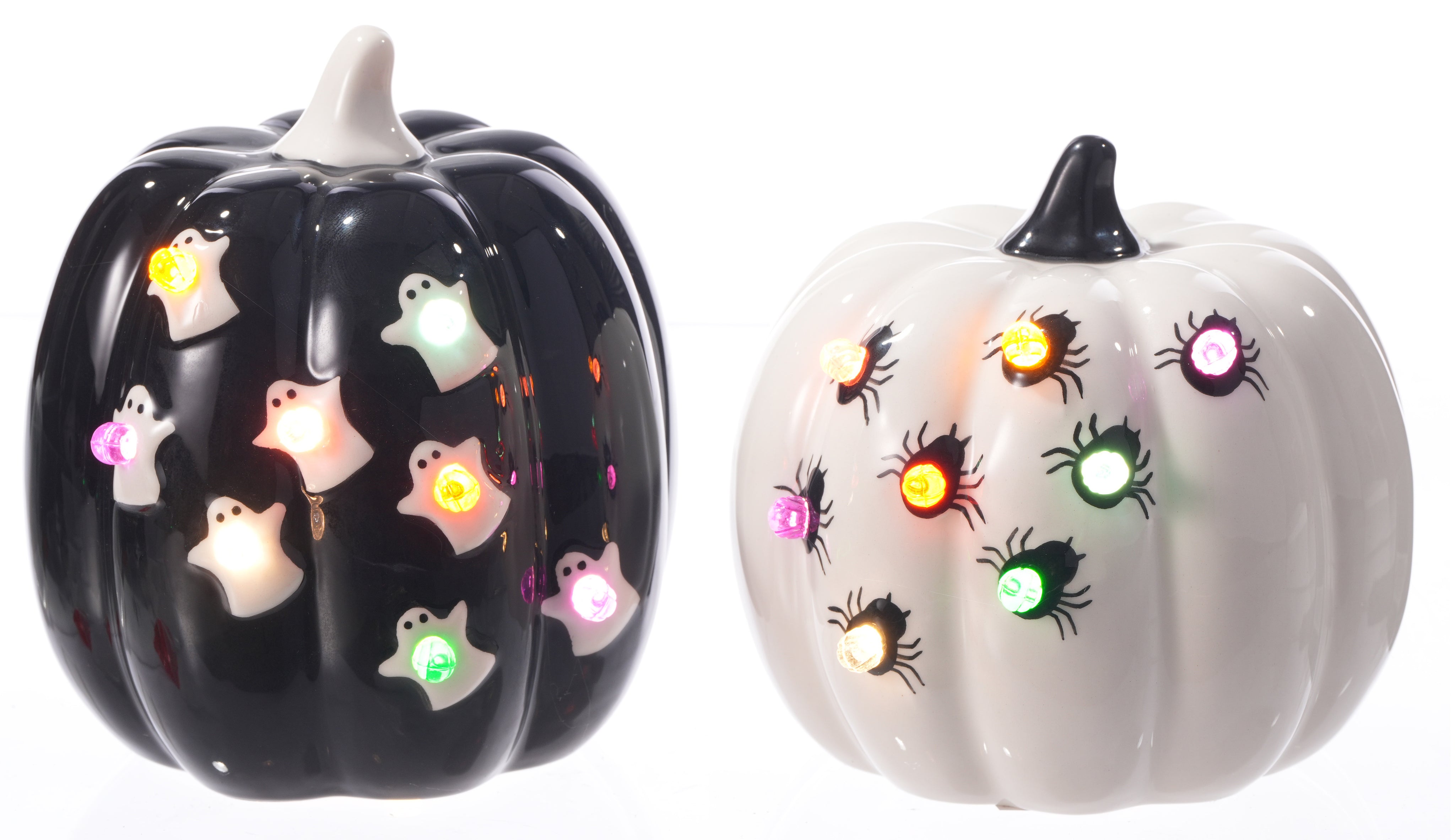 Light Up Pumpkins - SET OF 2 – Dunn Deals Home Decor Boutique | Eleni Shops