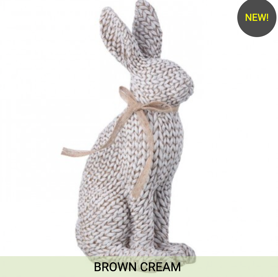 14" RESIN WOVEN RABBIT – Dunn Deals Home Decor Boutique | Eleni Shops